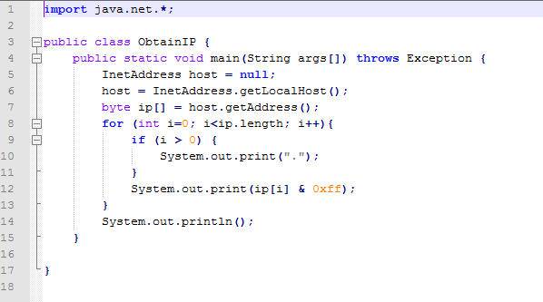 ilmu kita: cara mendapatkan IP address menggunakan Java