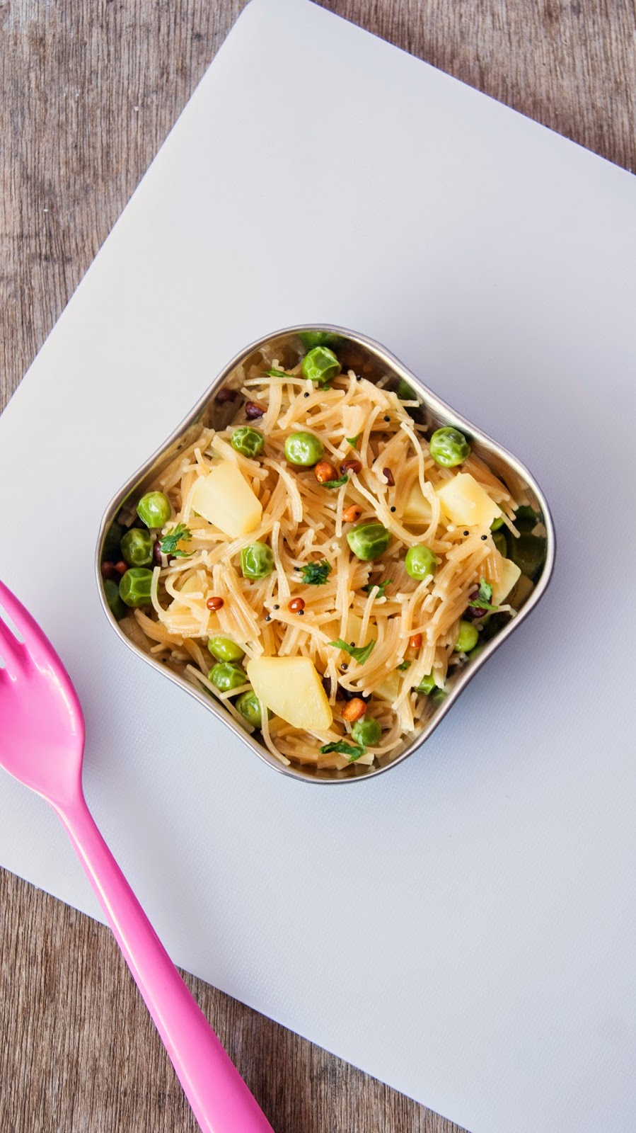 Always Hungry: Vermicelli With Green Peas and Potatoes