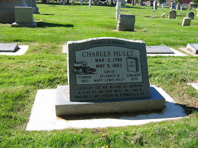 Oh, for the Love of Family: Charles Hulet- 4th Great-Grandfather