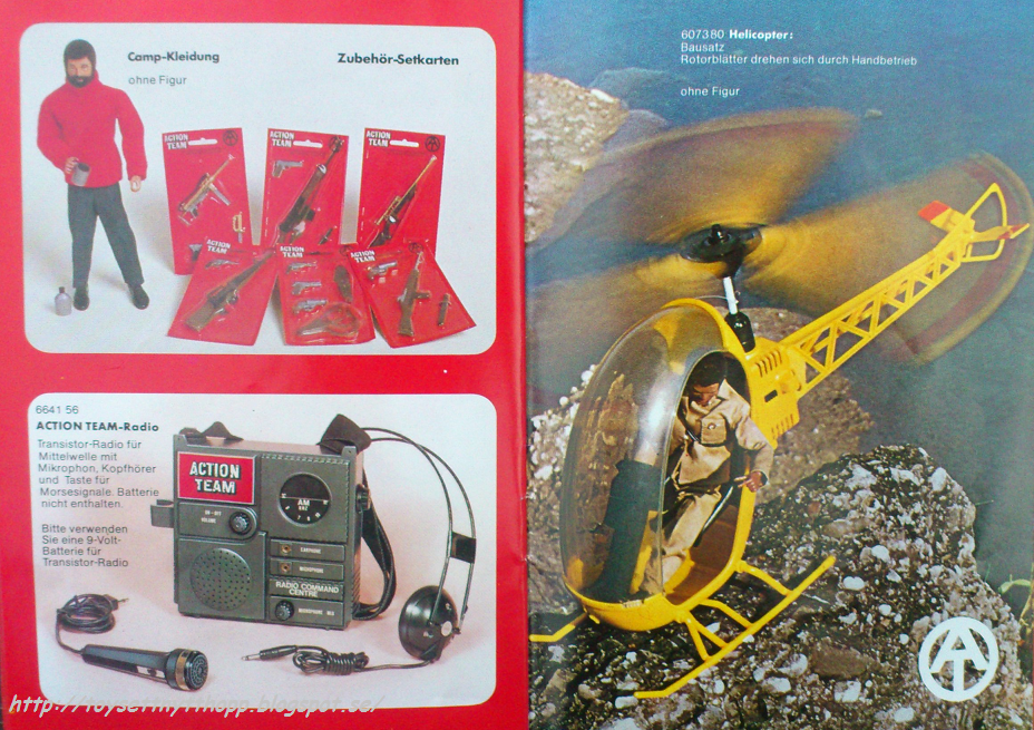 Toys - Ett Nytt Hopp!: Action Team Germany - katalog 1975