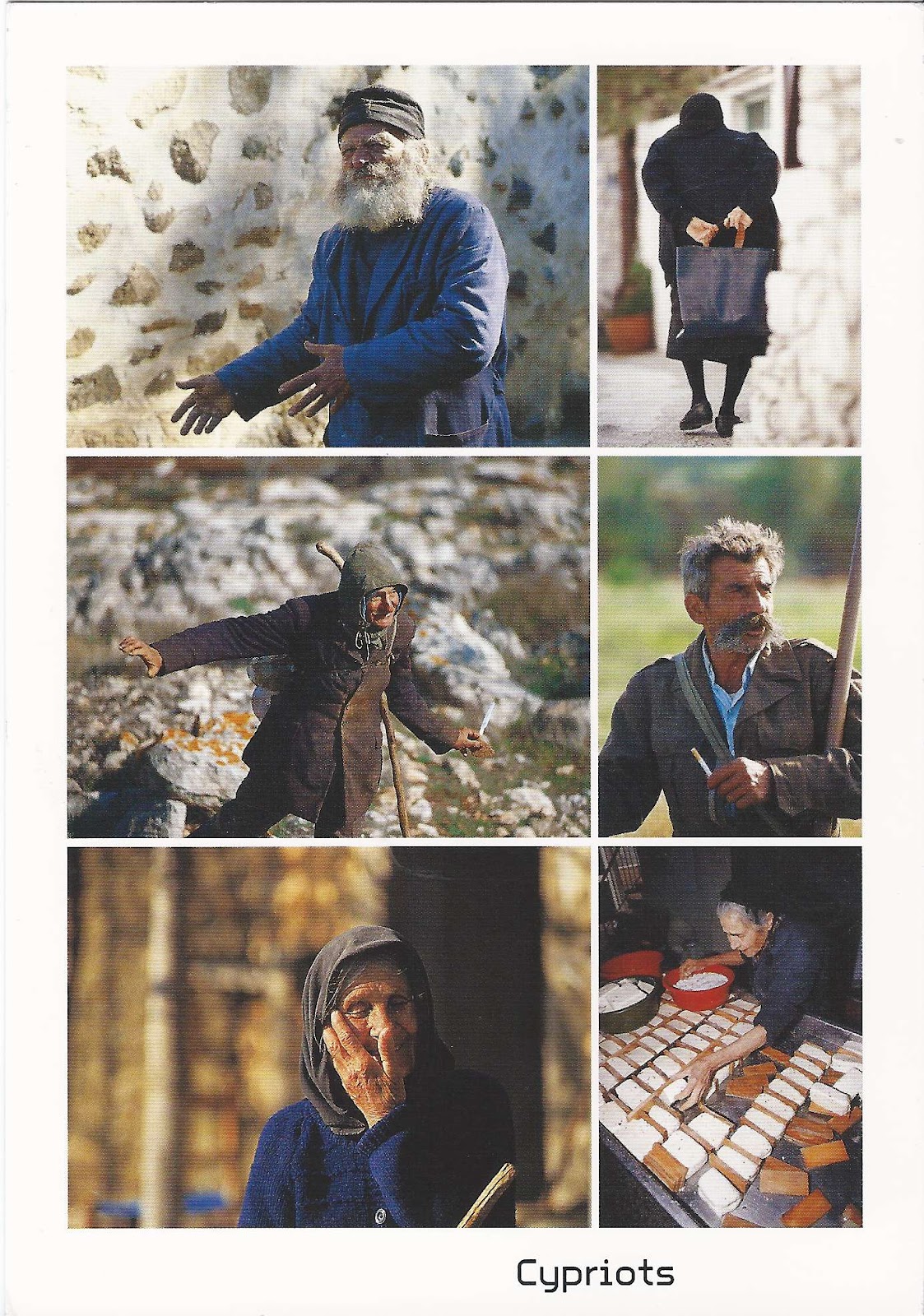 A Journey of Postcards: A Postcard from Cyprus: Cypriots