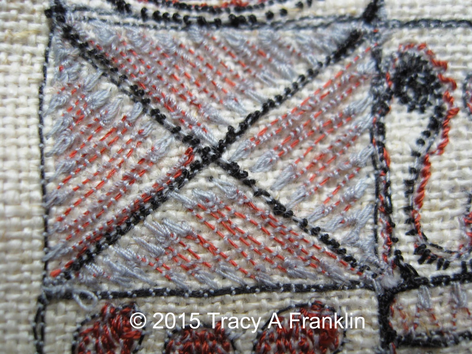 Tracy A Franklin - specialist embroiderer: A Sue Stone workshop in ...