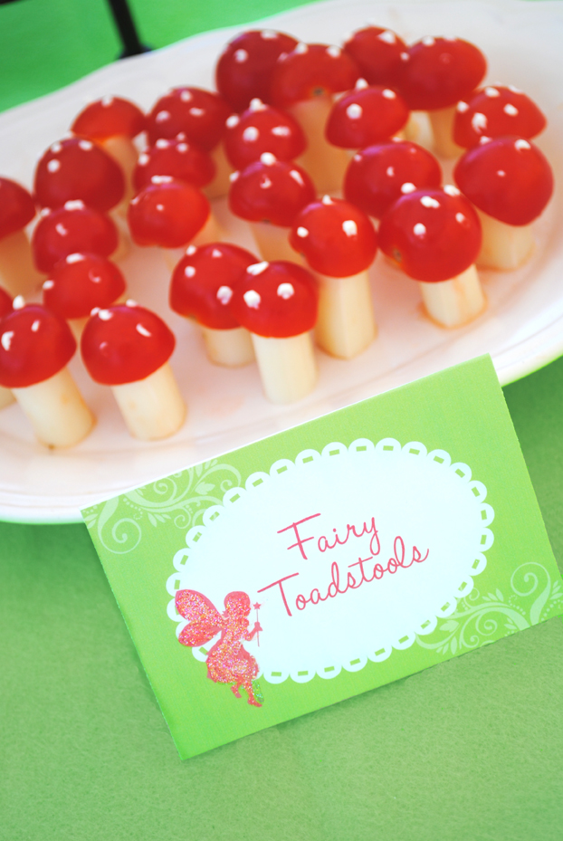 Garden Fairy Party Menu - Itsy Belle