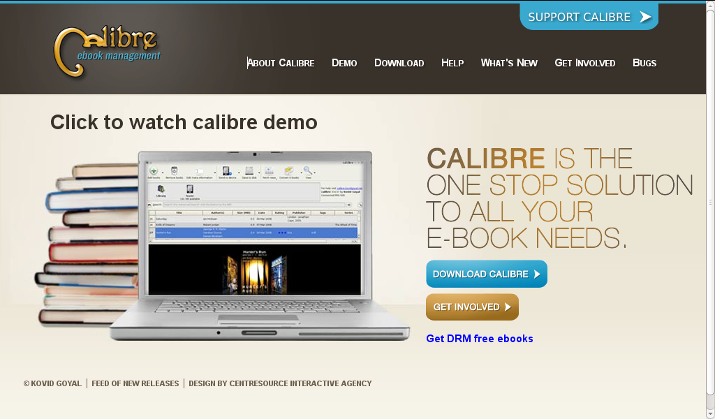 Tandem Windows-Ubuntu: Calibre: świetna elektroniczna półka na cyfrowe ...