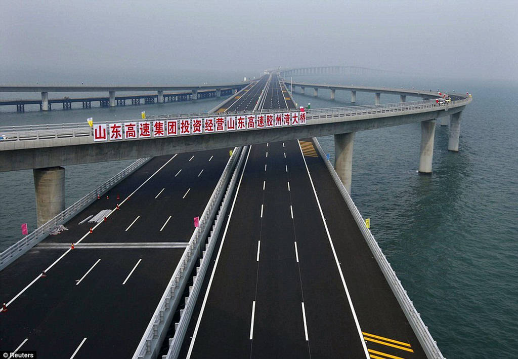 Danyang Kunshan Grand Bridge - World's Longest Bridge | Wallpaper Hungama