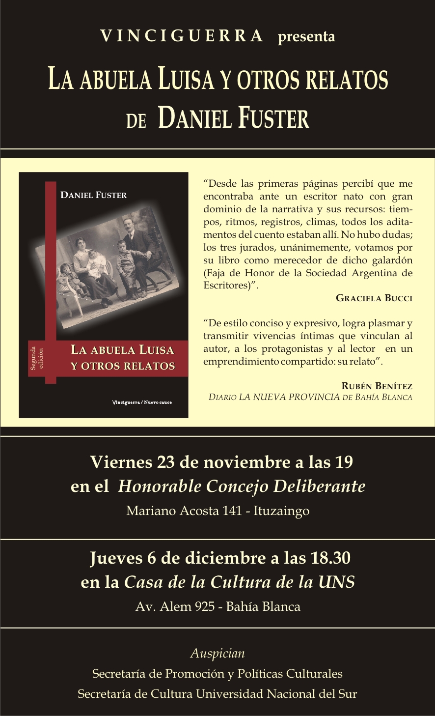 de los CUENTOS y las POESIAS de DANIEL FUSTER: Segunda edición LA ...