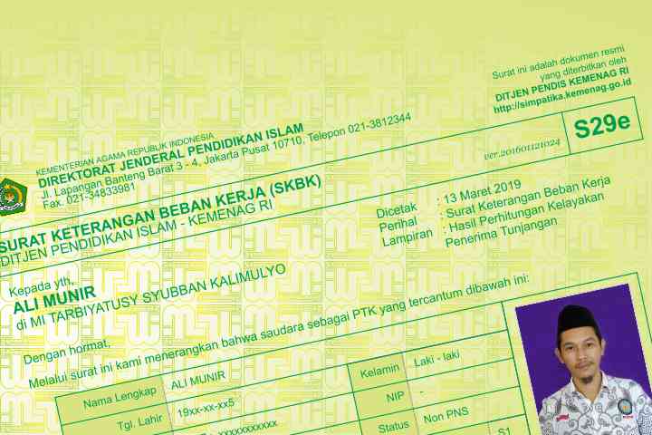 5 Langkah Pengajuan SKMT dan SKBK (S29) Simpatika - Ayo Madrasah