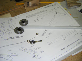 RV-12 Builder in Sandy, UT: Flap Handle, Tailcone Fairing and Flaperon ...