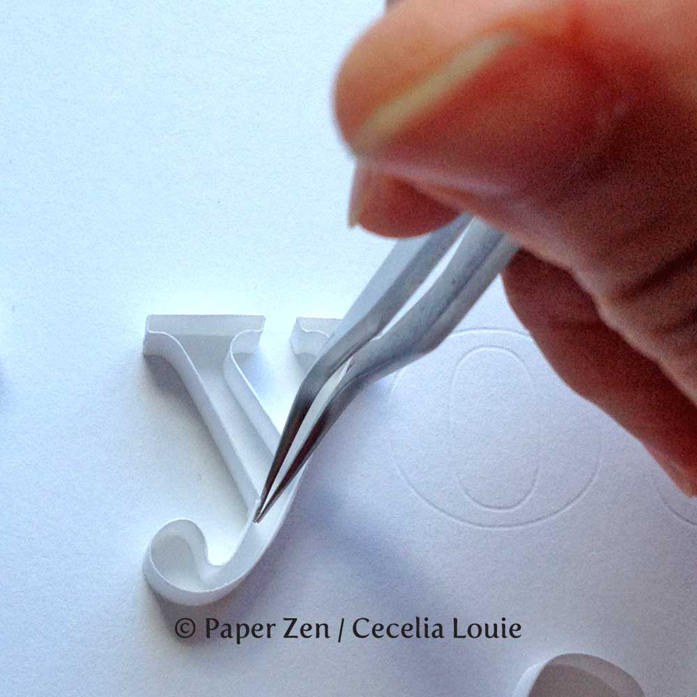 Welcome to Paper Zen ~ Cecelia Louie: Quilling Letters 102 - Part 2