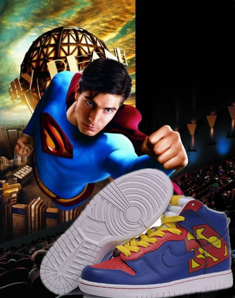 Sale Nike Dunk Spongebob: Superhero Series Superman Nike Dunk High ...