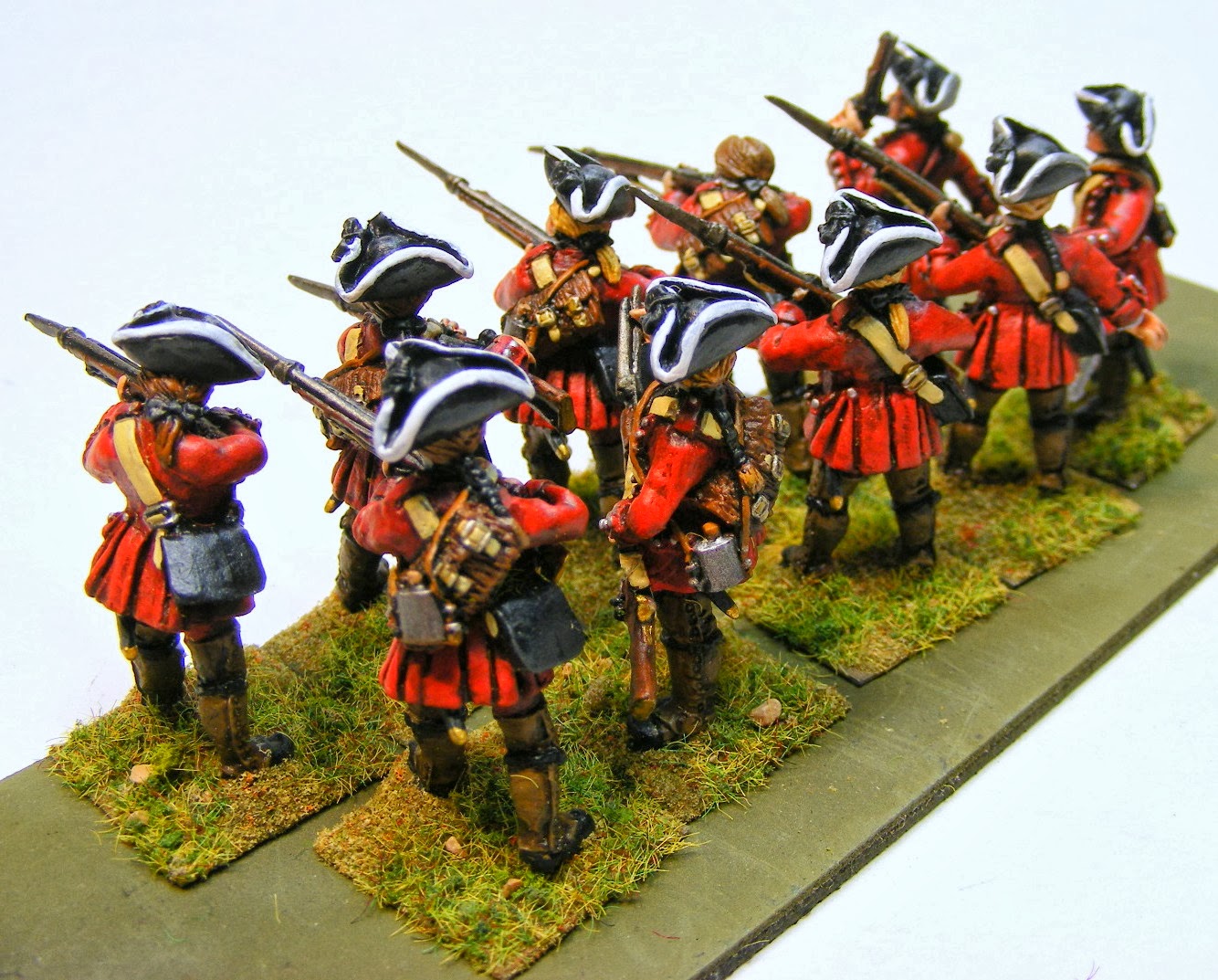 Evil Bob's Miniature Painting: 28mm French and Indian War Provincials ...