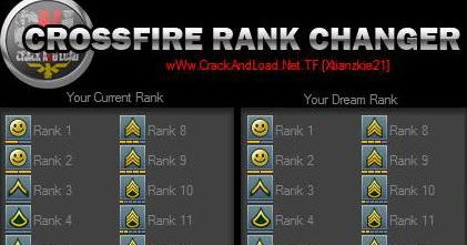 nasjkdhakshdjasdsaffasdasdwa: CROSSFIRE RANK CHANGER BY: XTIANZKIE21