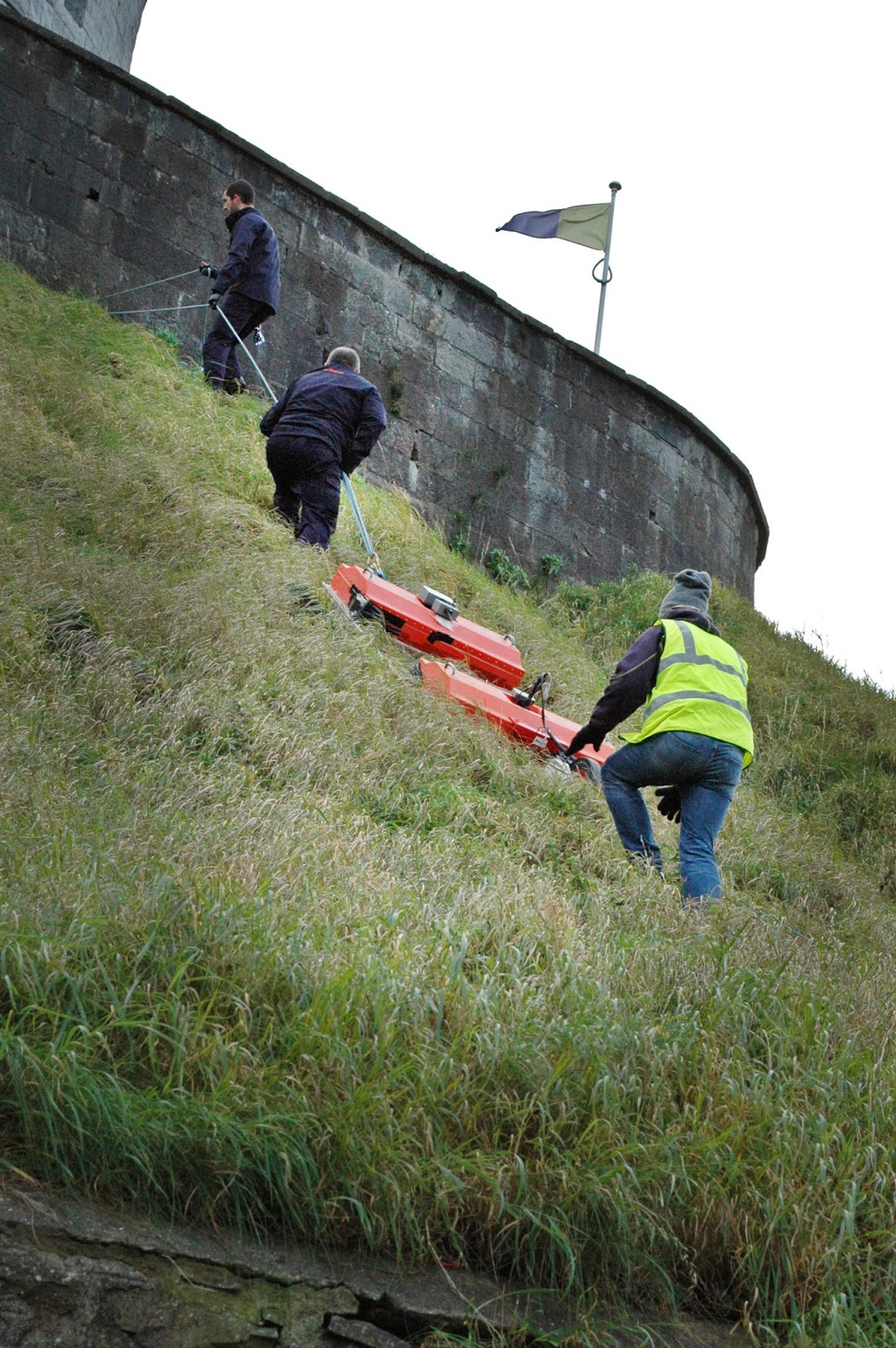 Drogheda Museum News & Views: Geophysical Survey at Millmount
