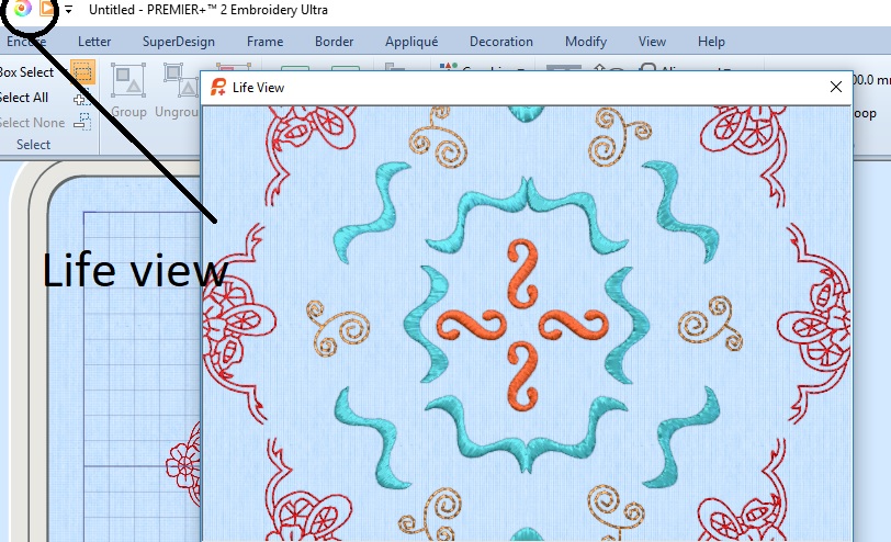 Girls in the Garden: Pfaff Premier +2 Embroidery Ultra Software