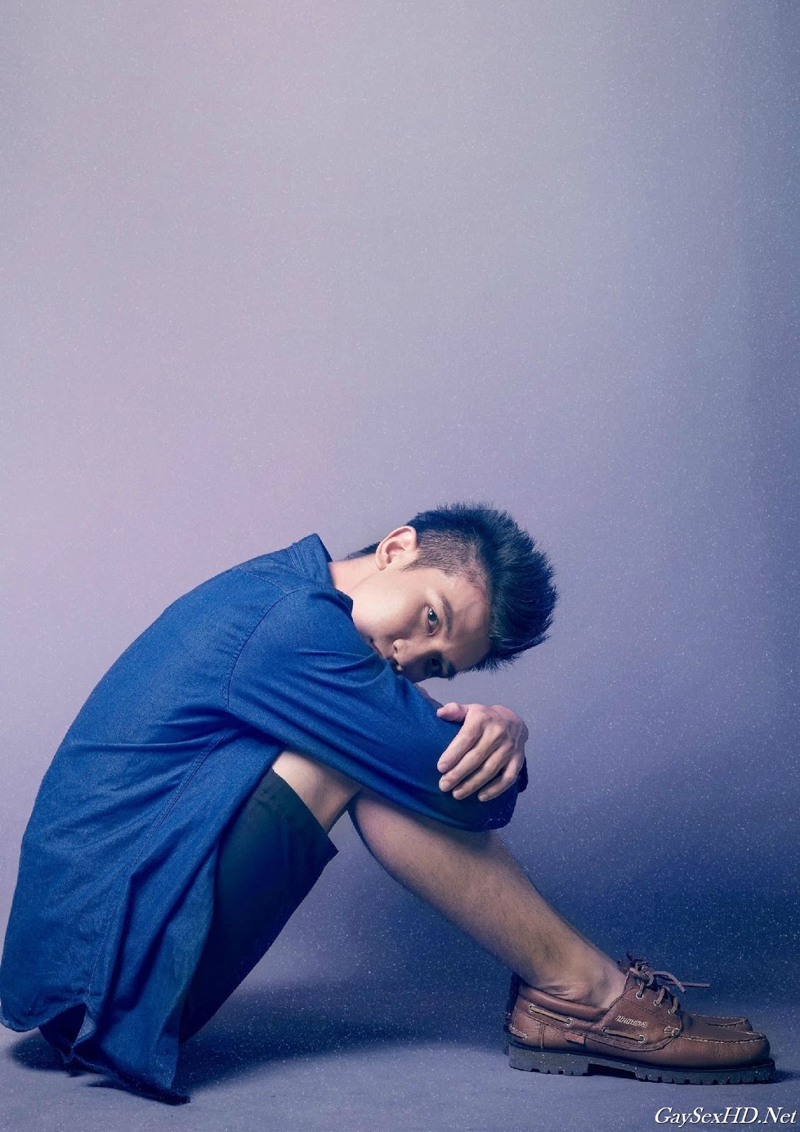 HOT MALE MODELS: Blue Man 54