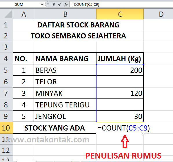 Rumus Count Berfungsi untuk Menghitung Data dengan Mudah dan Akurat ... Rumus Count Berfungsi untuk Menghitung Data dengan Mudah dan Akurat ...