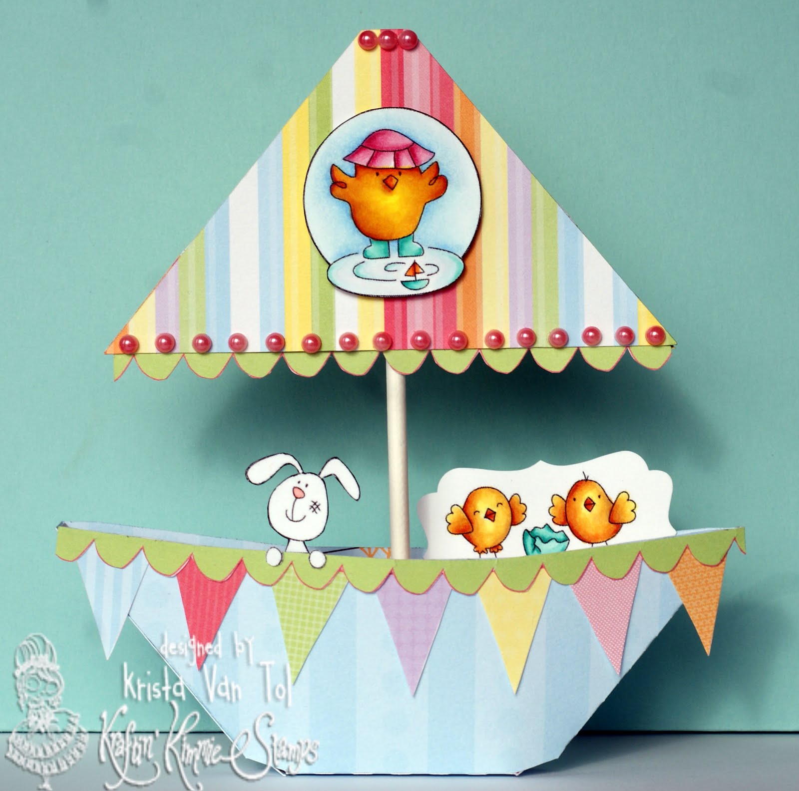 Crafty Little Pigtails: Easter boat ride...