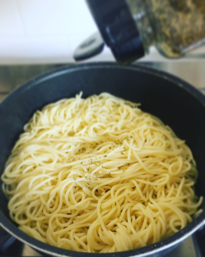 Spaghetti con carne - Delirios de Cocina