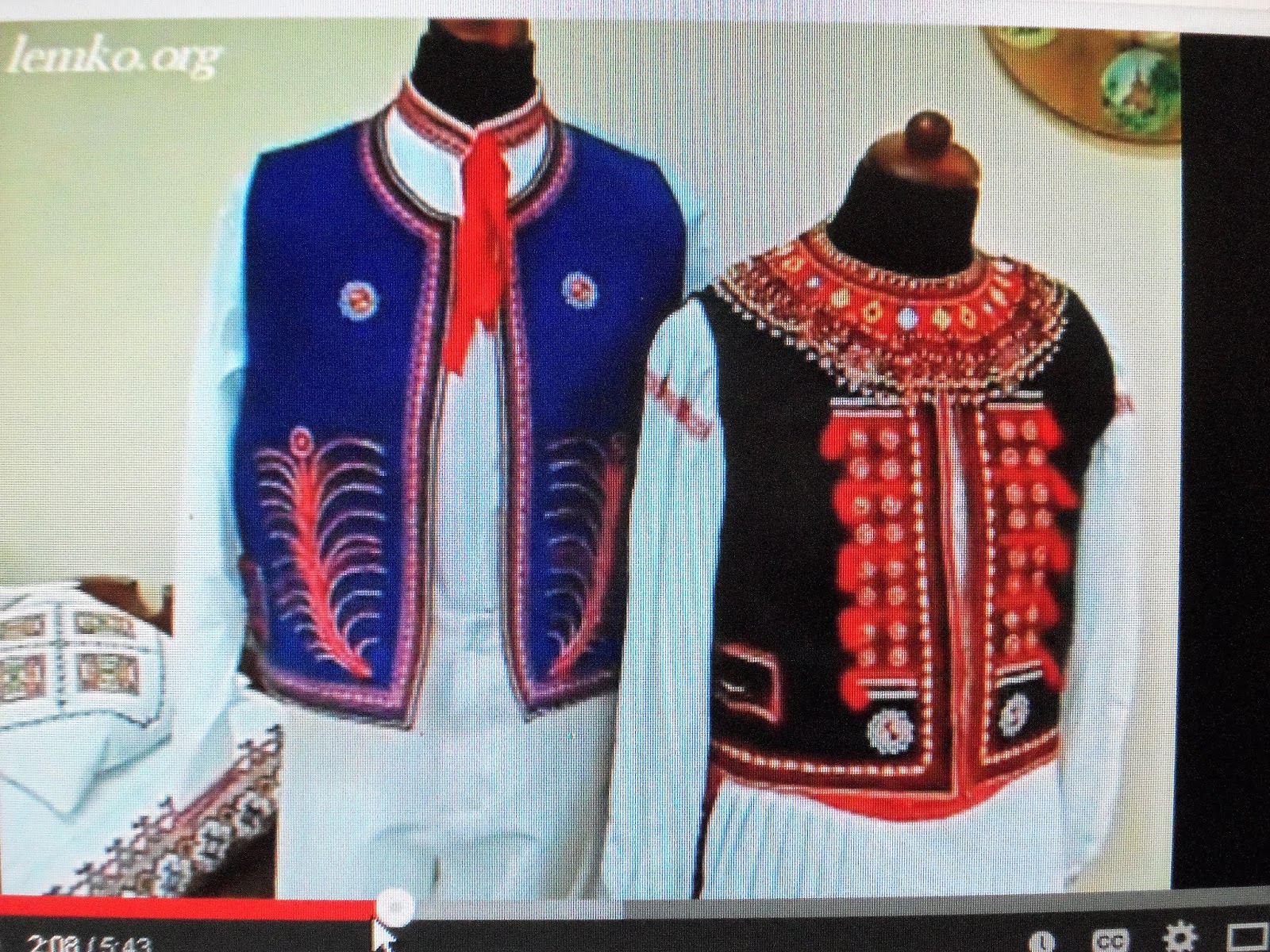 FolkCostume&Embroidery: Overview of the Costumes of the Lemkos / Rusyns ...