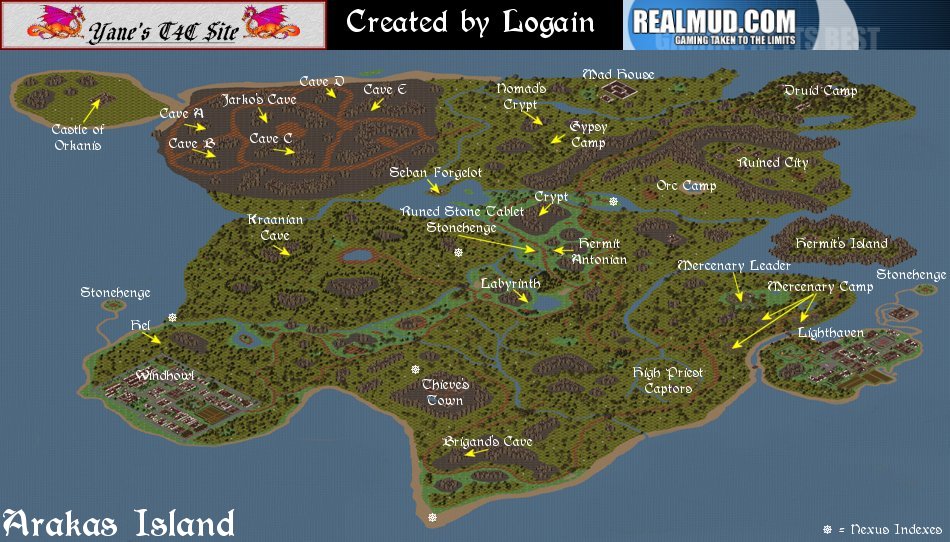 T4C Brasil : Mapa de Arakas