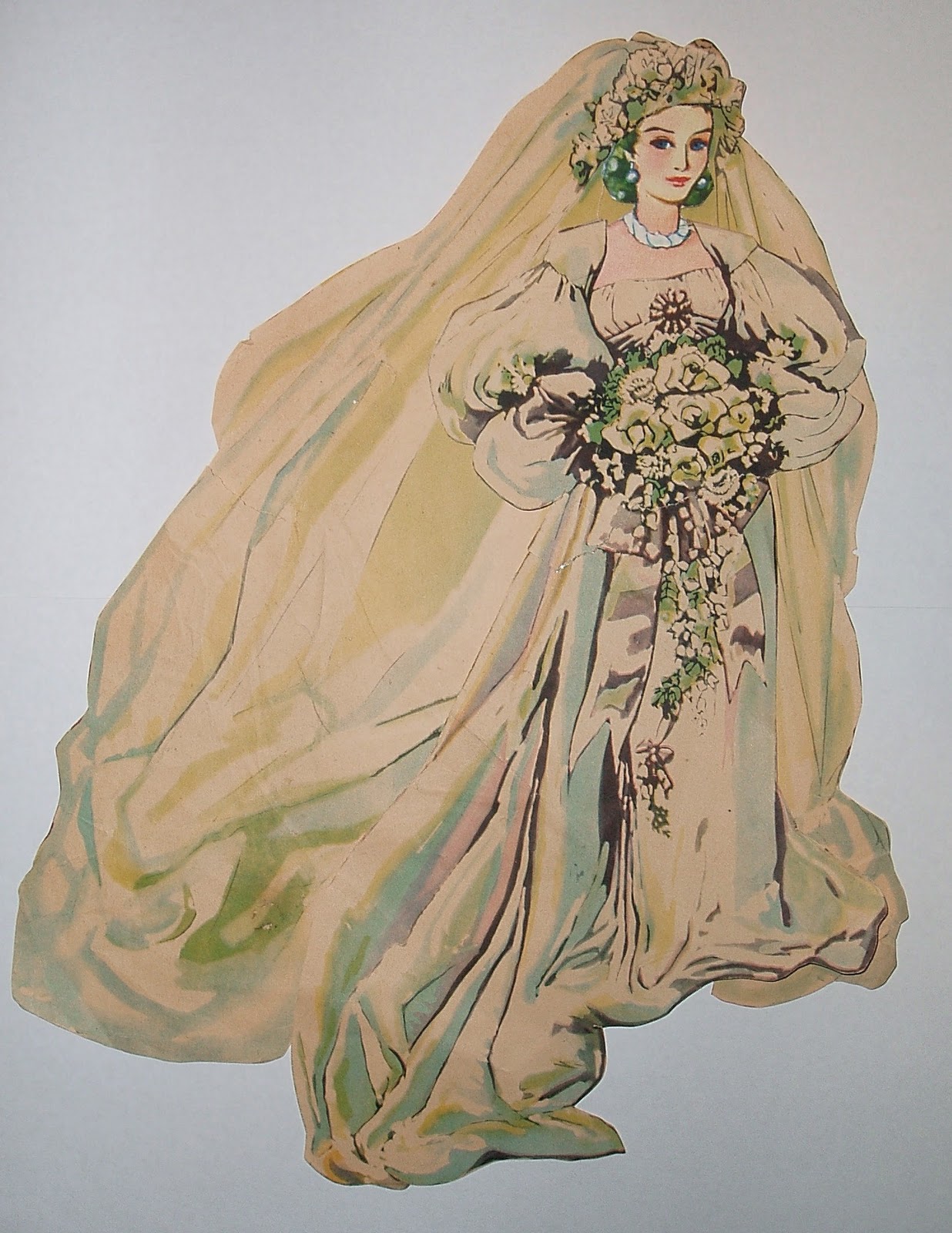 All About My Paper Dolls.....: The Bride Doll