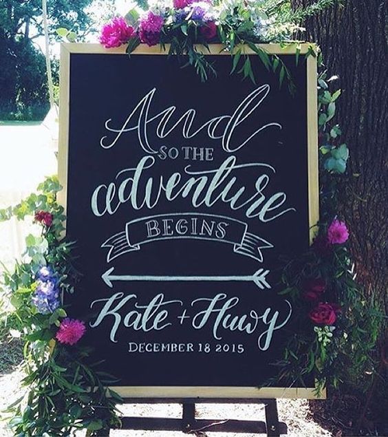 41 Insanely Cute Wedding Sign Ideas To Steal ~ geeks fashion