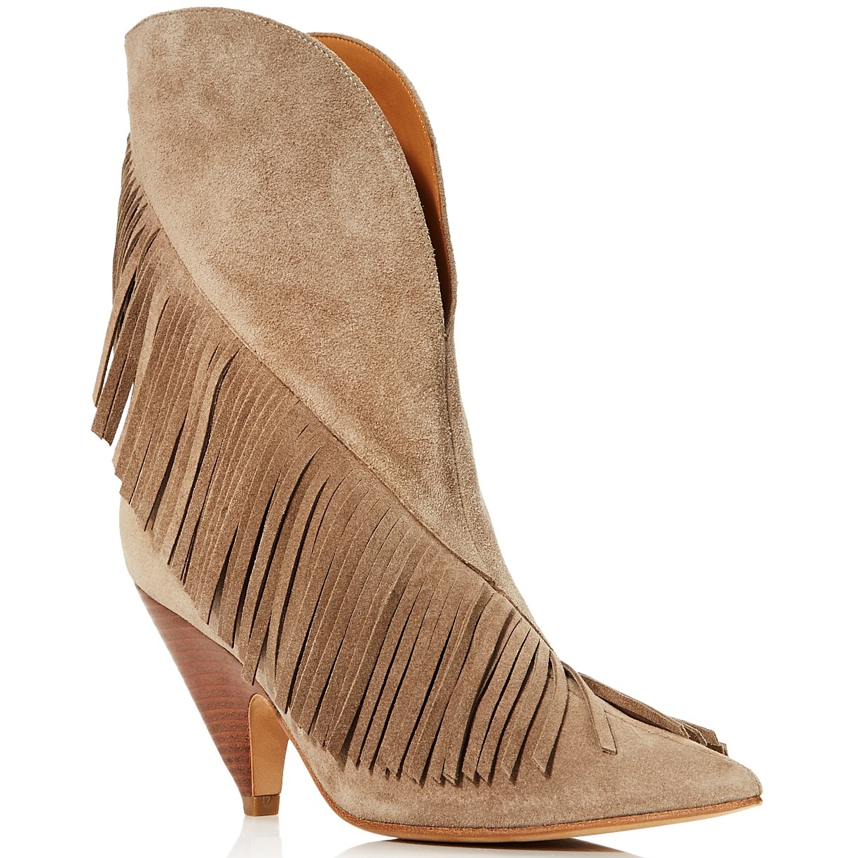 Shoe of the Day | Sigerson Morrison Giliana Suede Fringe Western ...