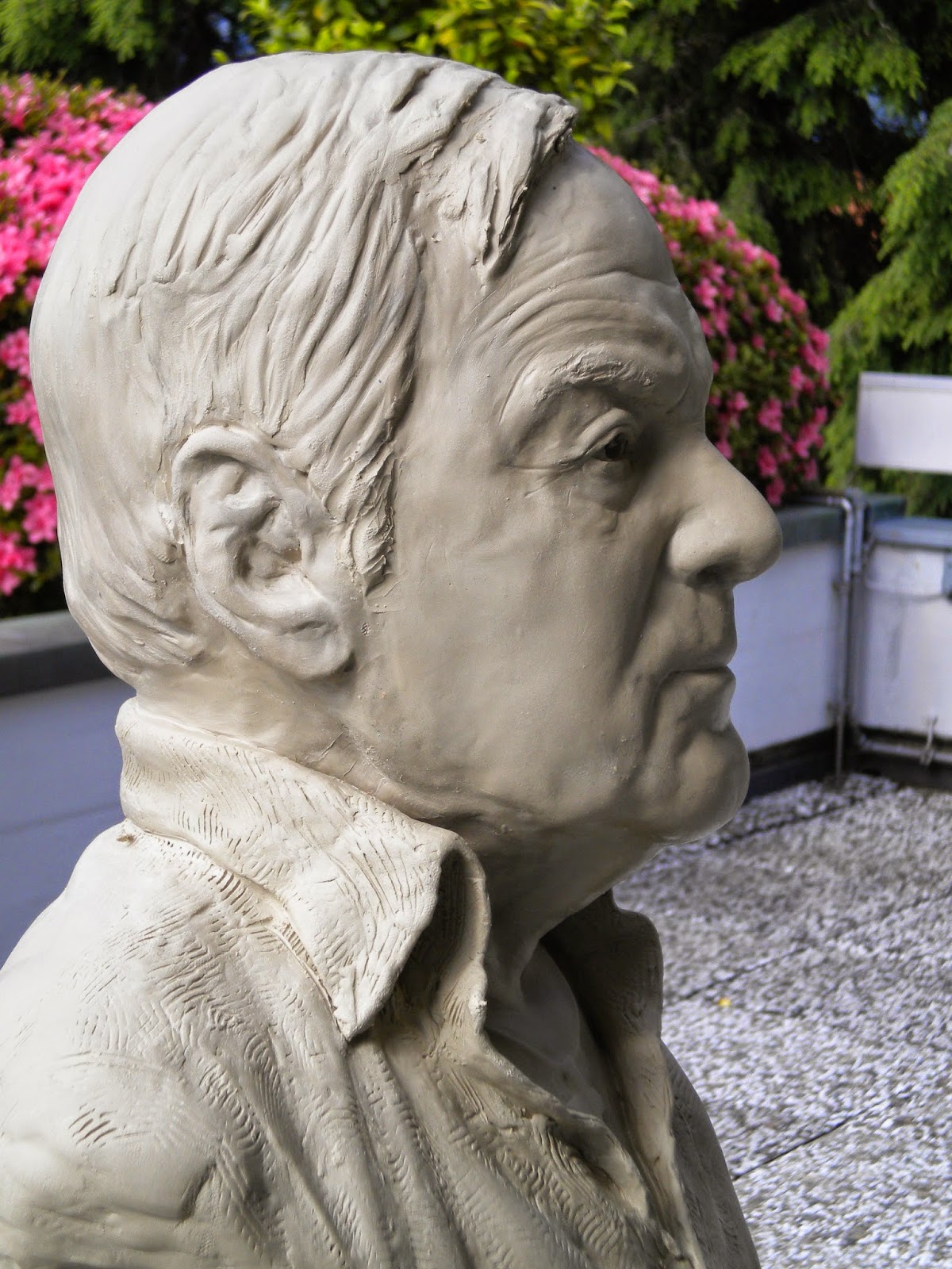 The Mystic Otto Rapp: Portrait-bust of Carl Schell by his daughter ...