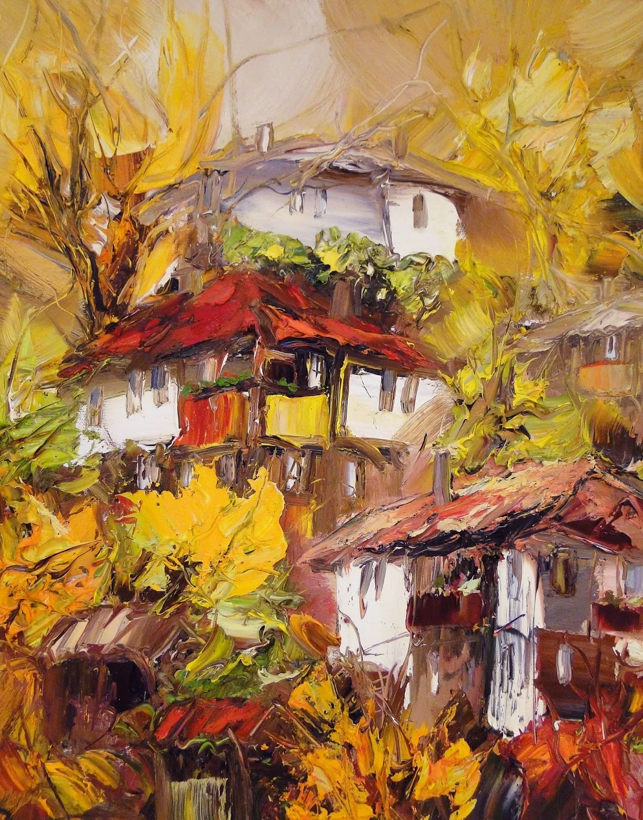 Georgi Petrov, 1978 | Palette Knife Landscape painter | Tutt'Art ...