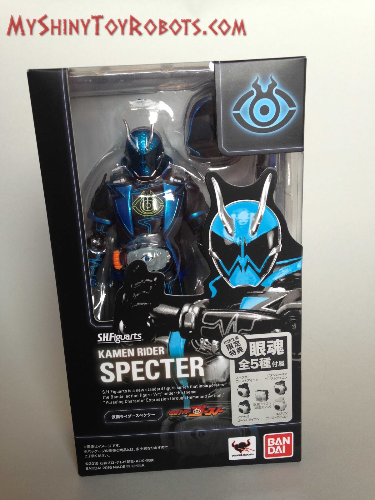 My Shiny Toy Robots: Toybox REVIEW: S.H. Figuarts Kamen Rider Specter