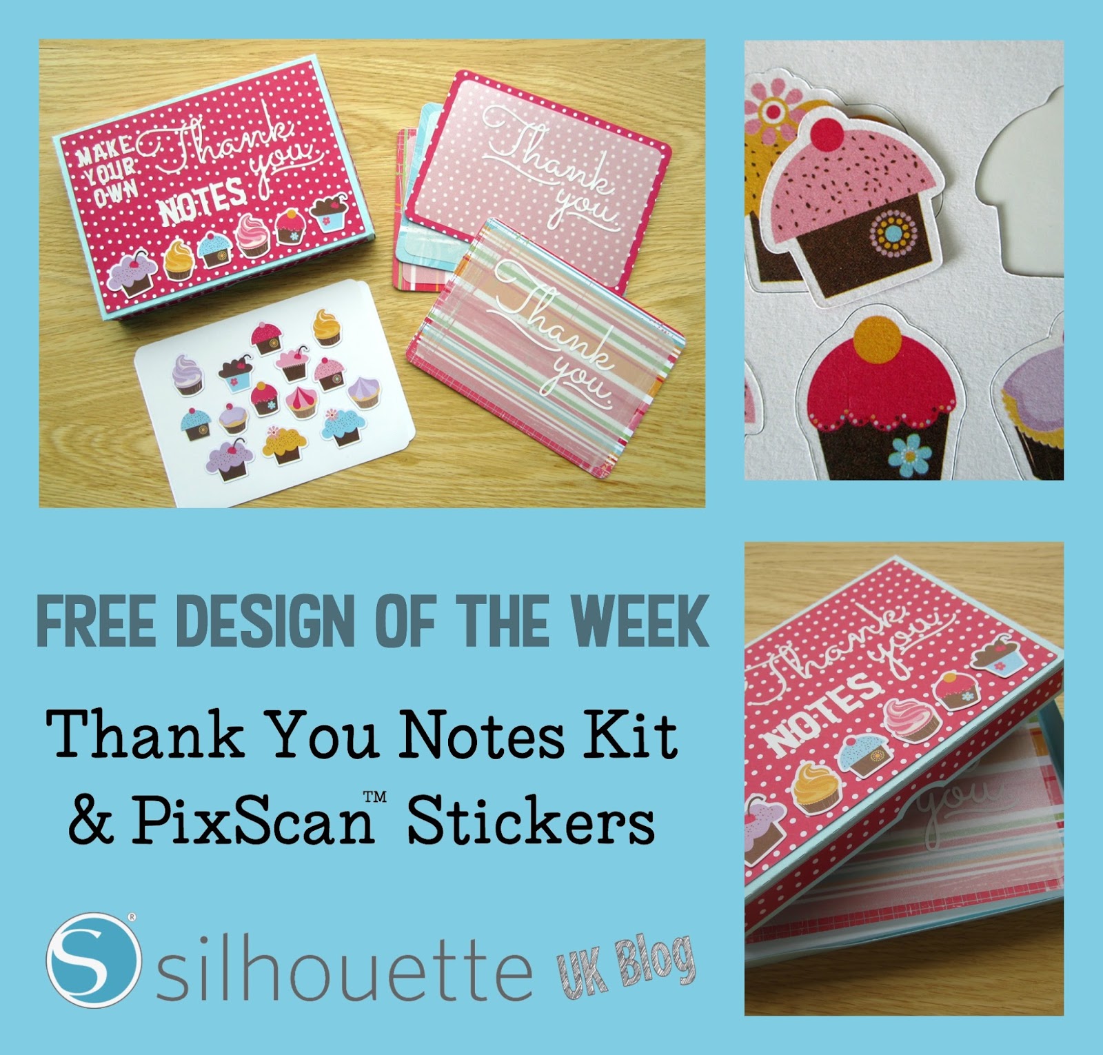 Silhouette UK: Free Design of the Week - Thank You Notes Kit - with ...