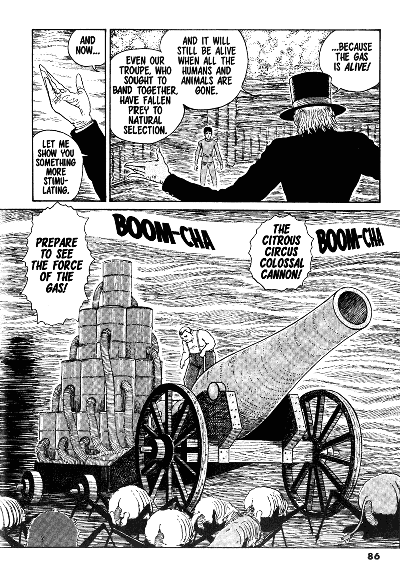 Arquivo Junji Ito: Gyo - Chapter 15 - The Death-Stench Circus Part 1