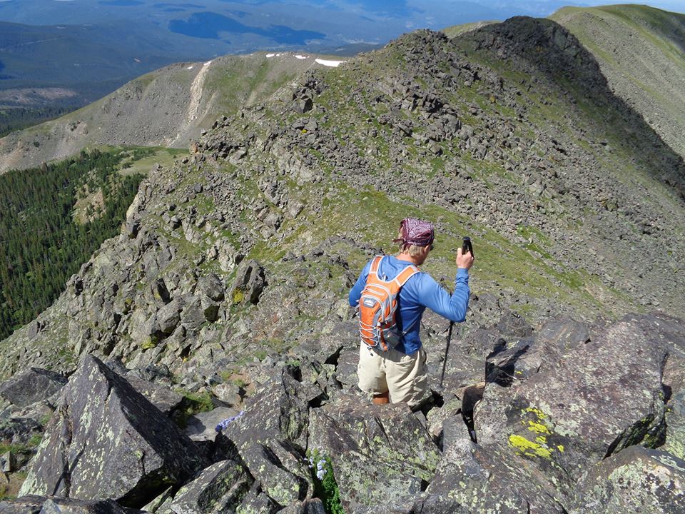 Tomcat's Outdoor Adventures: Climbing Mt Ouray: Almost a 14er