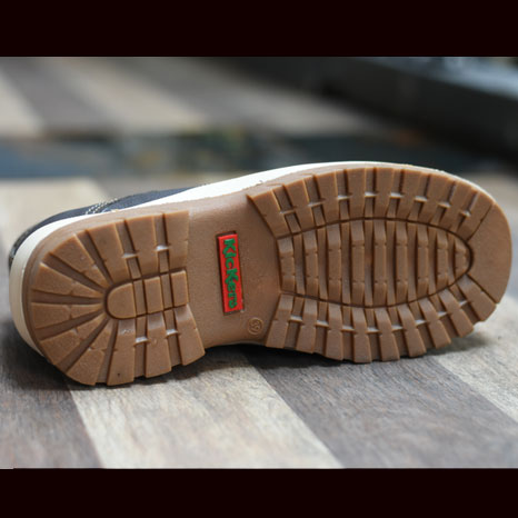 Sepatu Kickers Boot Coklat Tua Kulit Asli [SKB001] | Omsepatu.com