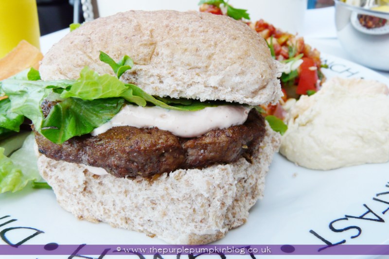 Moroccan Lamb Burgers