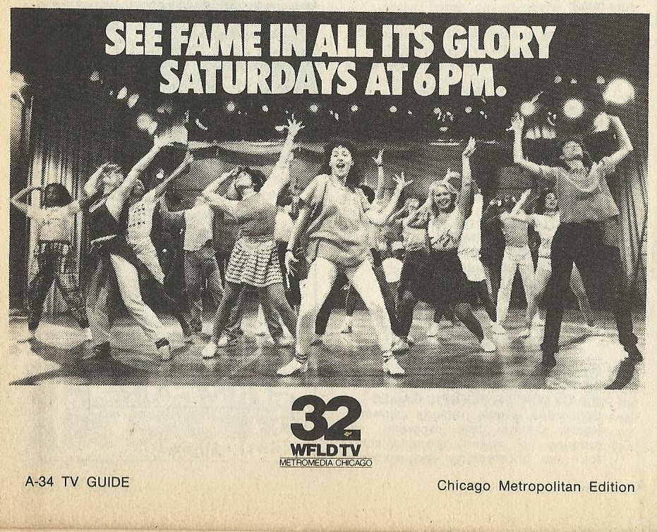 The TV Guide Historian: Fame Ad