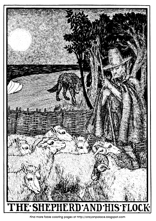 Crayon Palace: The Shepherd and His Flock