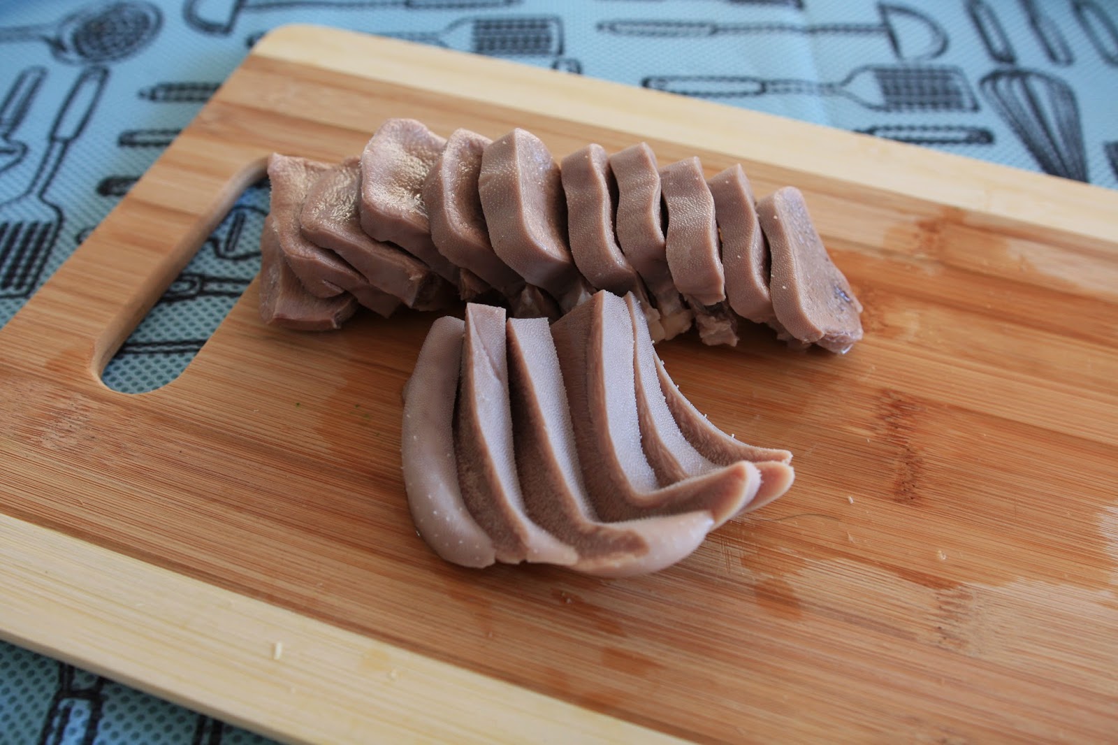 Spicy Gyutan with Miso Sauce [ Spicy Grilled Veal or Beef Tongue ...