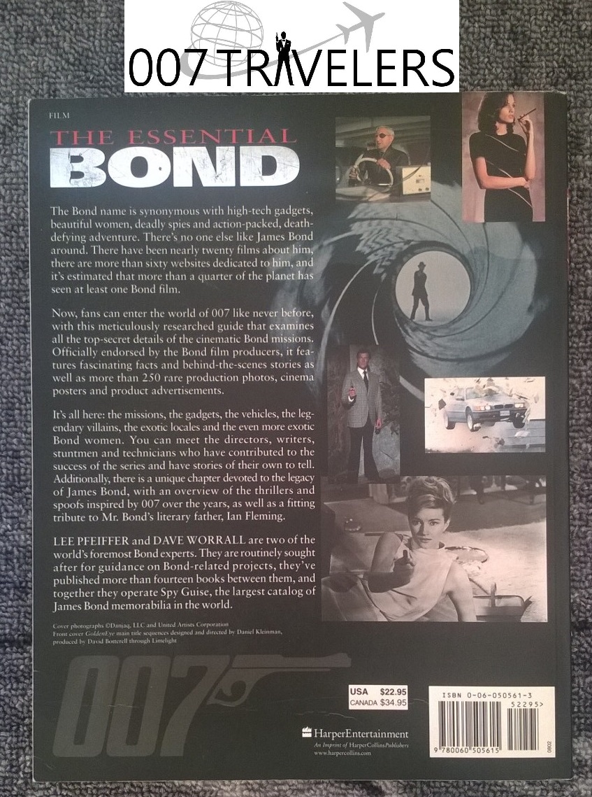 007 Related book: The Essential Bond - 007 Travelers
