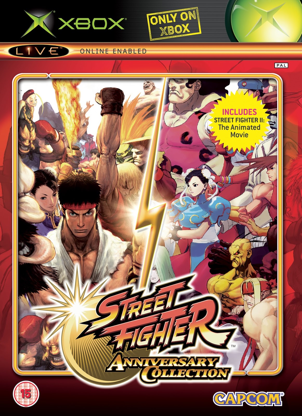 XBOX-RGH-FACIL: Street Fighter Anniversary Collection Xbox classic