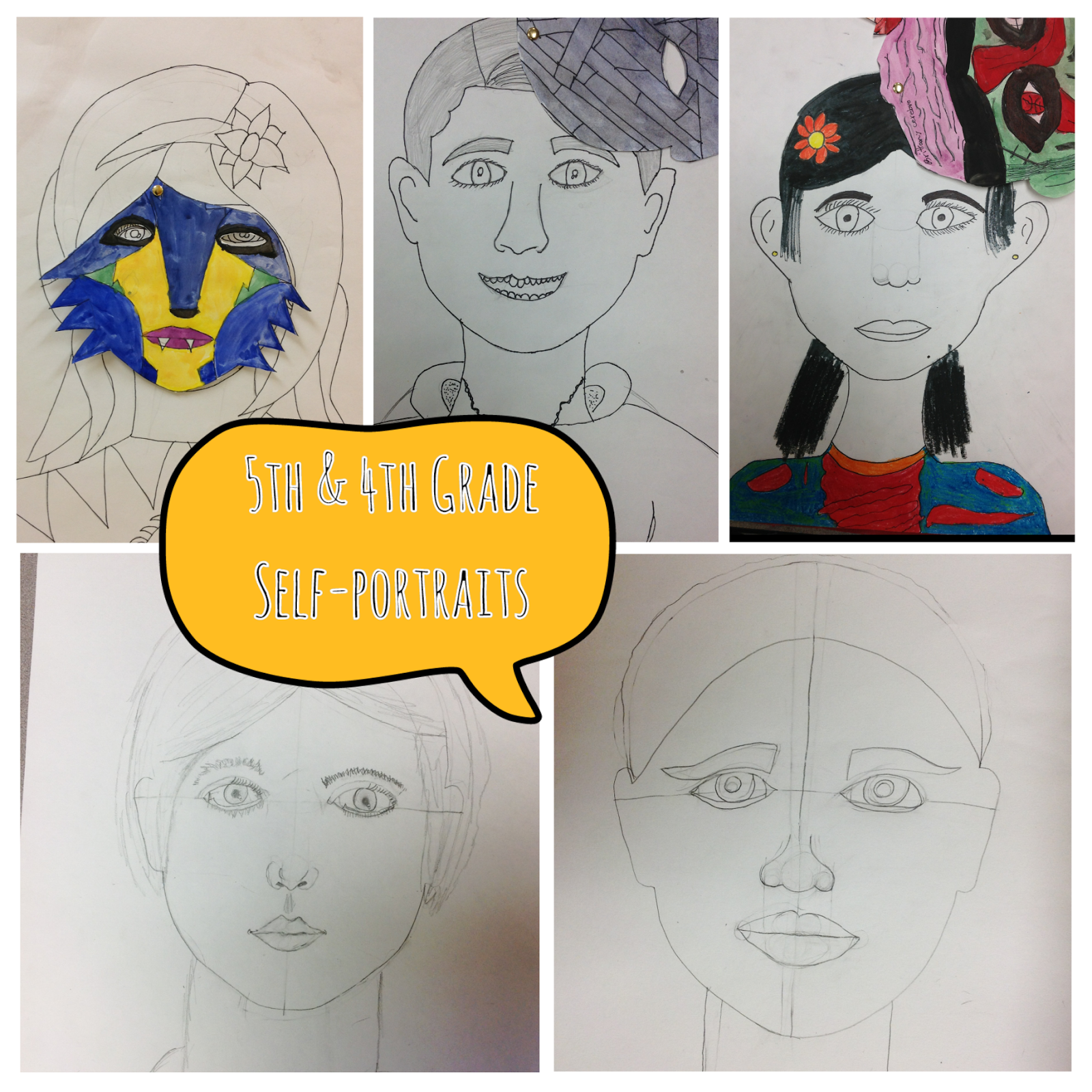 Scholartly: 5th Grade Interactive Self-Portraits