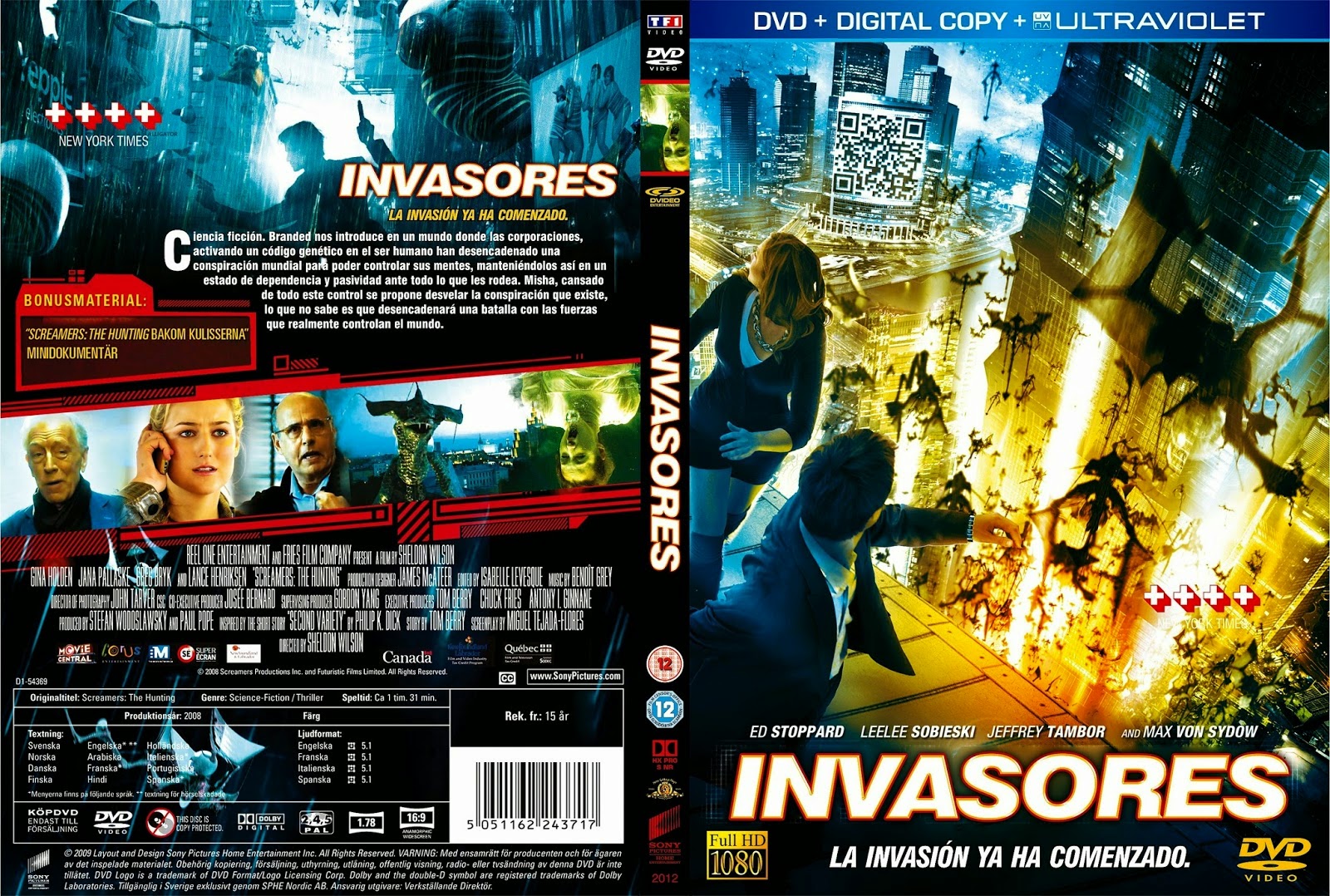 PB | DVD Cover / Caratula FREE: BRANDED - DVD COVER 2012 ESPAÑOL (*)