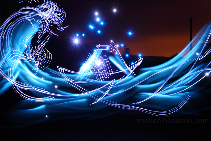 Michael Bosanko Light Art | The Art Post Blog