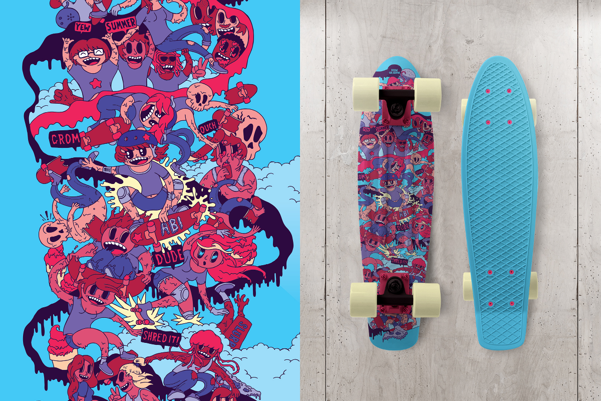 Los ríos de color de Brodie Colbourne