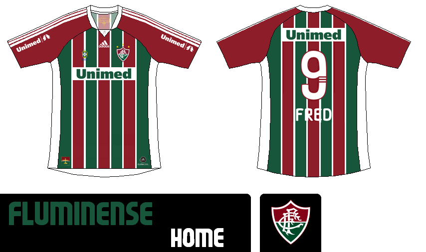 Edu Pufal Blog: Fluminense - 2011 Kits - Home e Away