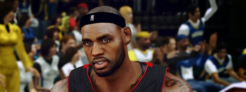 Nba 2k14 Lebron James Face