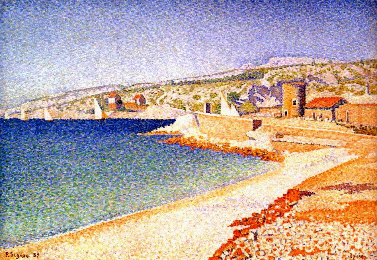 Escalinata: Puntillismo