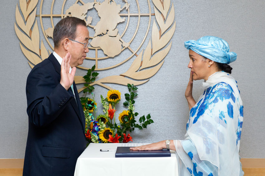 Amina Mohammed sworn in as UN Deputy Secretary-General