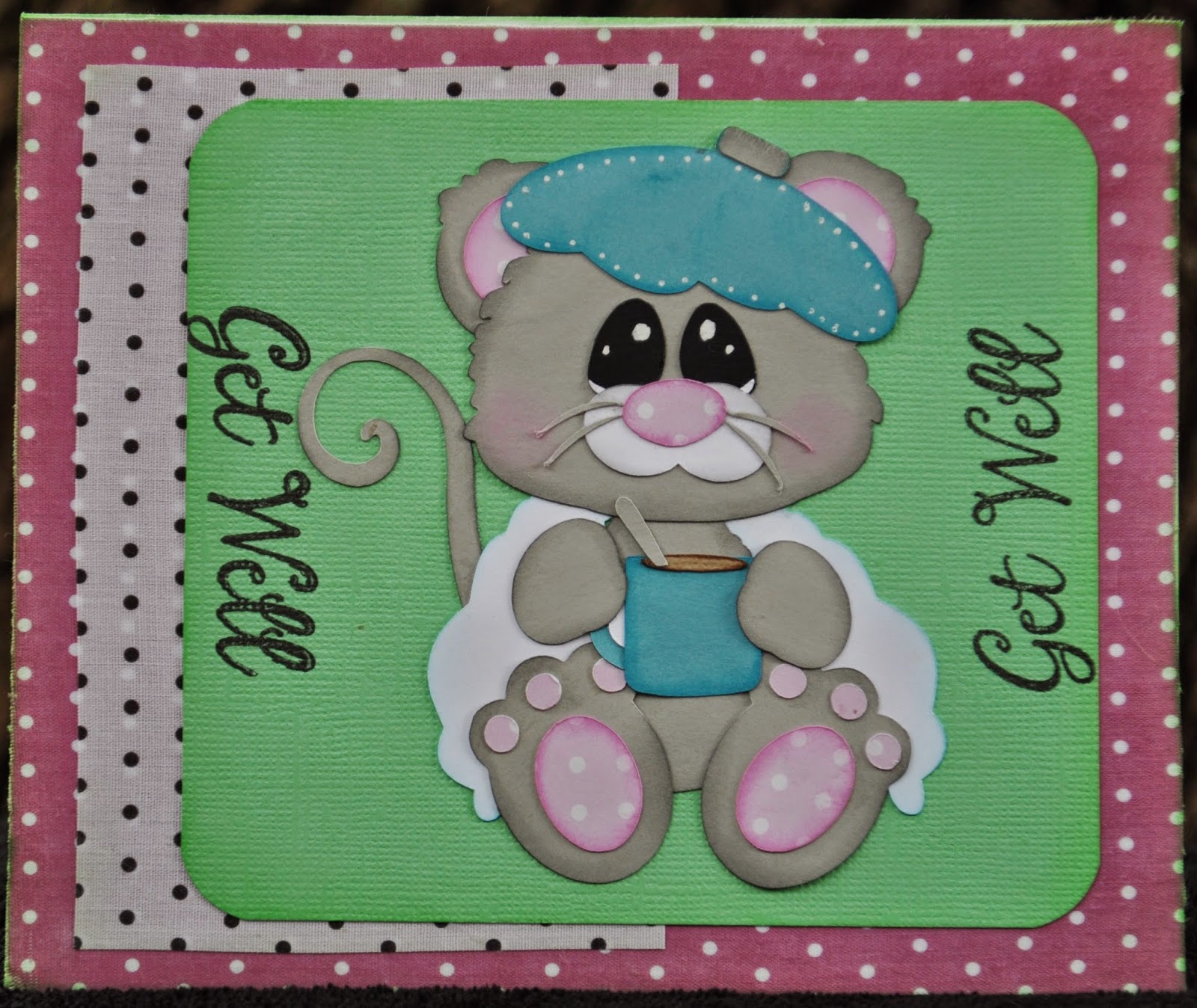 My Little Spot of Sanity: Get Well Mouse