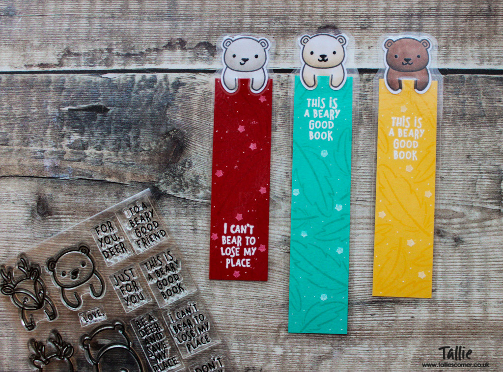 Beary Good Bookmarks - Free Craft Tutorial